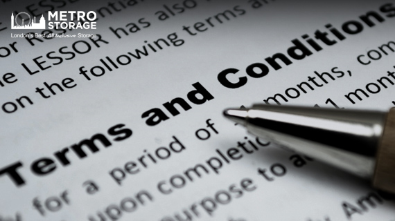 Self Storage License Agreement - Metro Storage